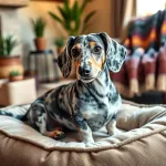 Pies jamnik merle – opis rasy